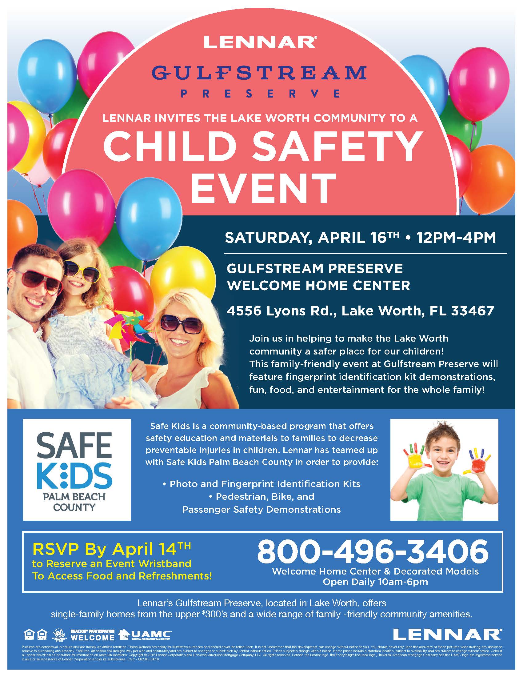Lennar invites Lake Worth community to child safety family-fun day at ...