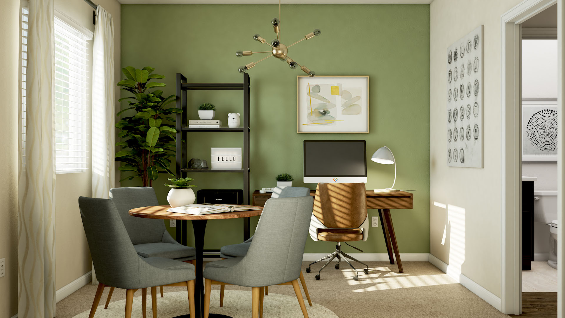 Introducing The Home Office Within A Home: Take Your At-home Workspace ...